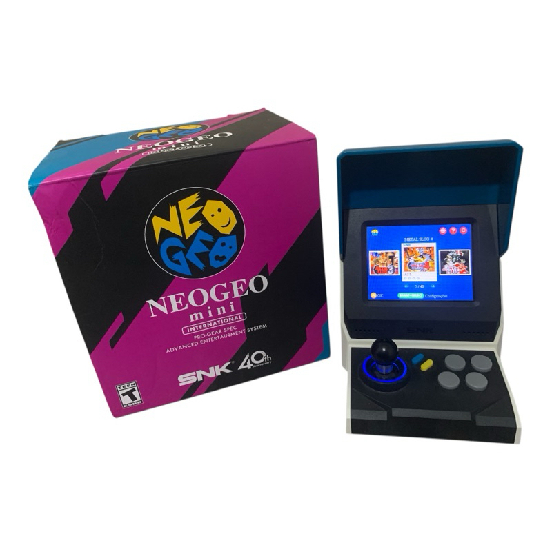 Neo Geo Mini Completo + Jogos Original | Shopee Brasil