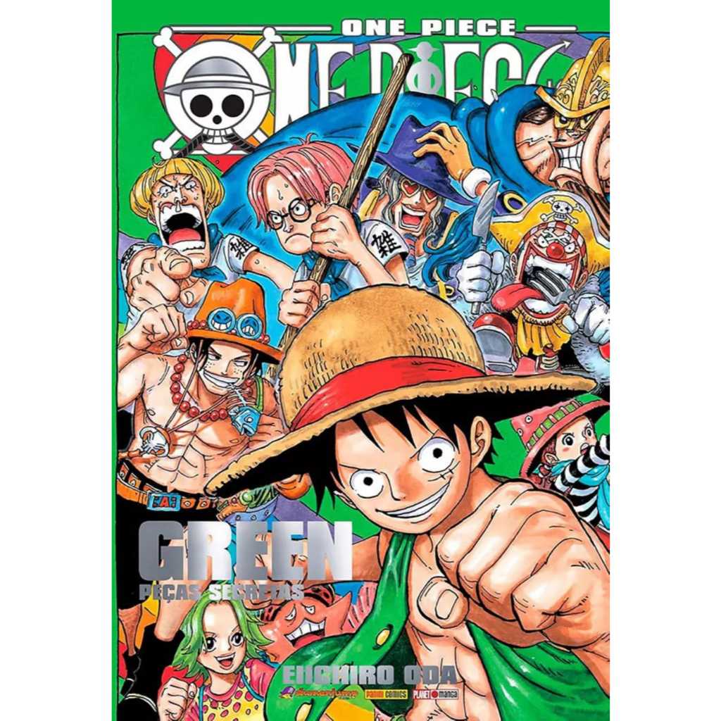 One Piece Green - Databook IV - Panini - Lacrado - Em Português ...