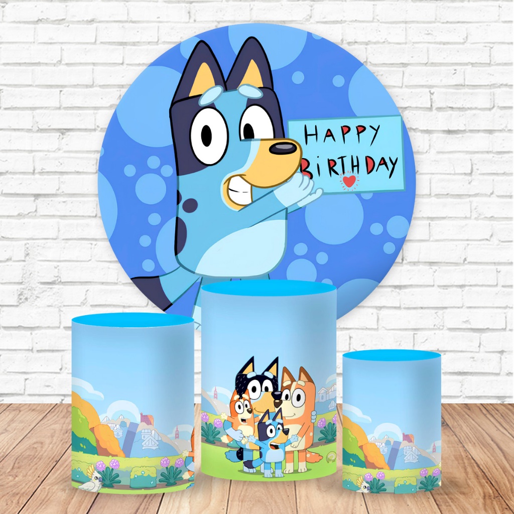 Kit Painel Redondo E Capa Para Trio De Cilindros Bluey | Shopee Brasil