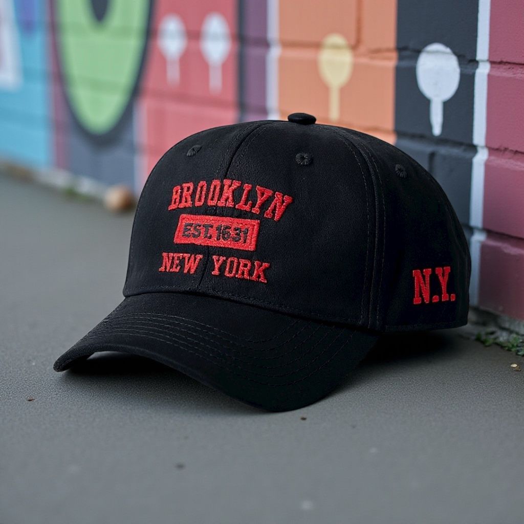 BONÉ BROOKLYN NEW YORK NY BASEBOL RETRO ABA CURVA MASCULINO E FEMININO ...