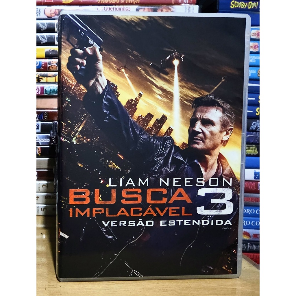 DVD Busca Implacável 3 - Liam Neeson (Original Seminovo) | Shopee Brasil