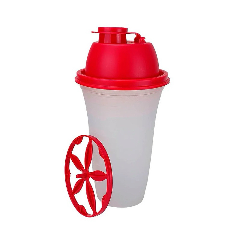Tupperware Quick Shake com misturador e escala de medidas 500ml ...