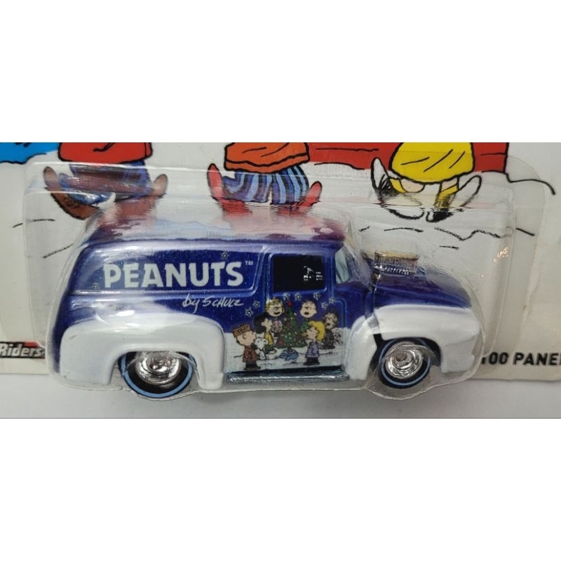 Hot Wheels Premium Pop Culture 56 Ford F-100 Panel Peanuts Snoopy ...