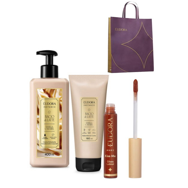 Eudora Combo Instance Vanilla Caramel 3 prod. | Shopee Brasil