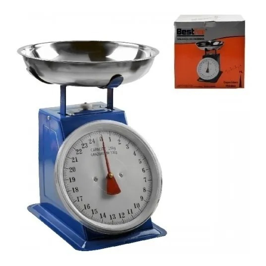 Balança Profissional Cozinha Precisão Culinária Inox 25kg | Shopee Brasil