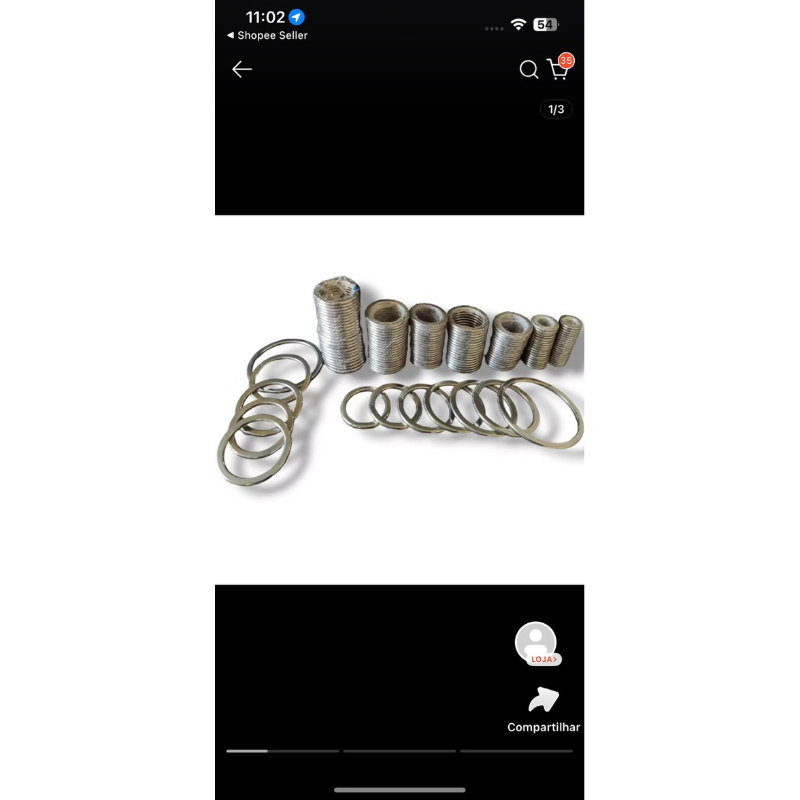 kit de argolas chatas quantidade nas imagens | Shopee Brasil