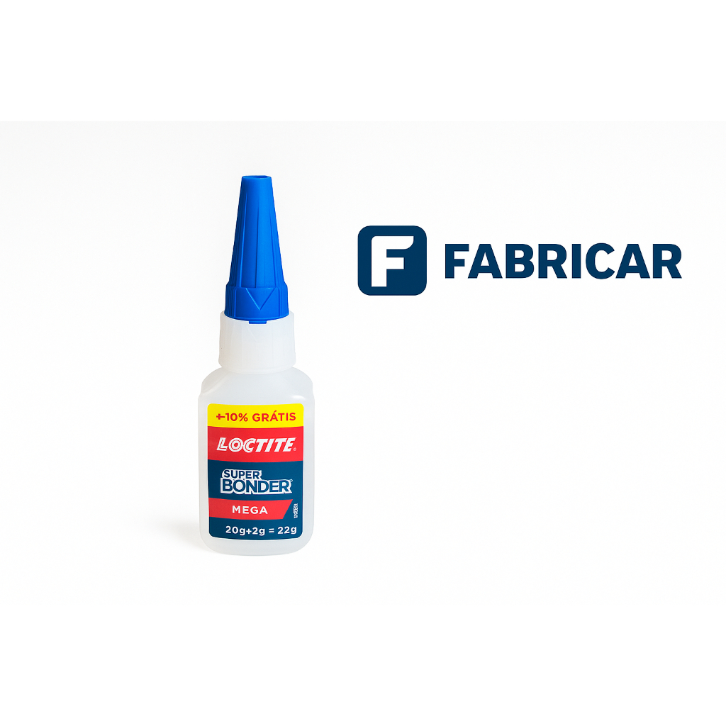 Cola Loctite Super Bonder Mega 22g | Shopee Brasil