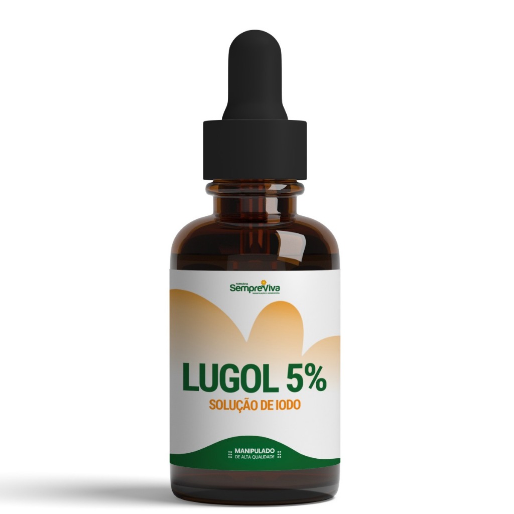 Lugol 5% 30ml | Farmácia Sempre Viva | Shopee Brasil