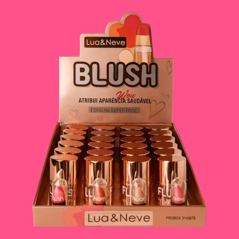 Blush em Bastão da Lua & Neve | Shopee Brasil