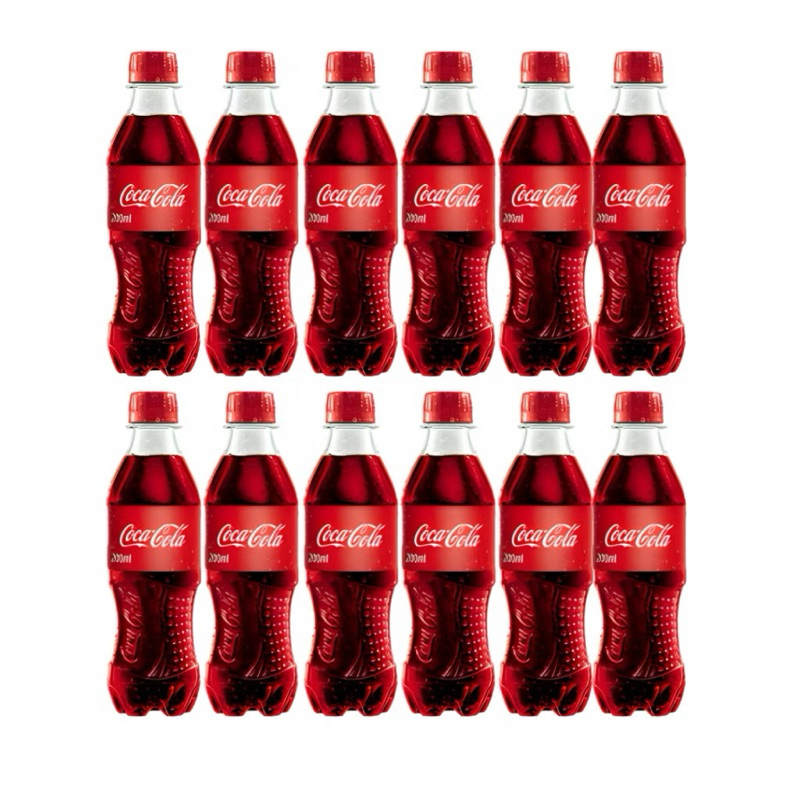 Fardo Refrigerante Coca-Cola Mini Pet 200ml 12 unidades | Shopee Brasil