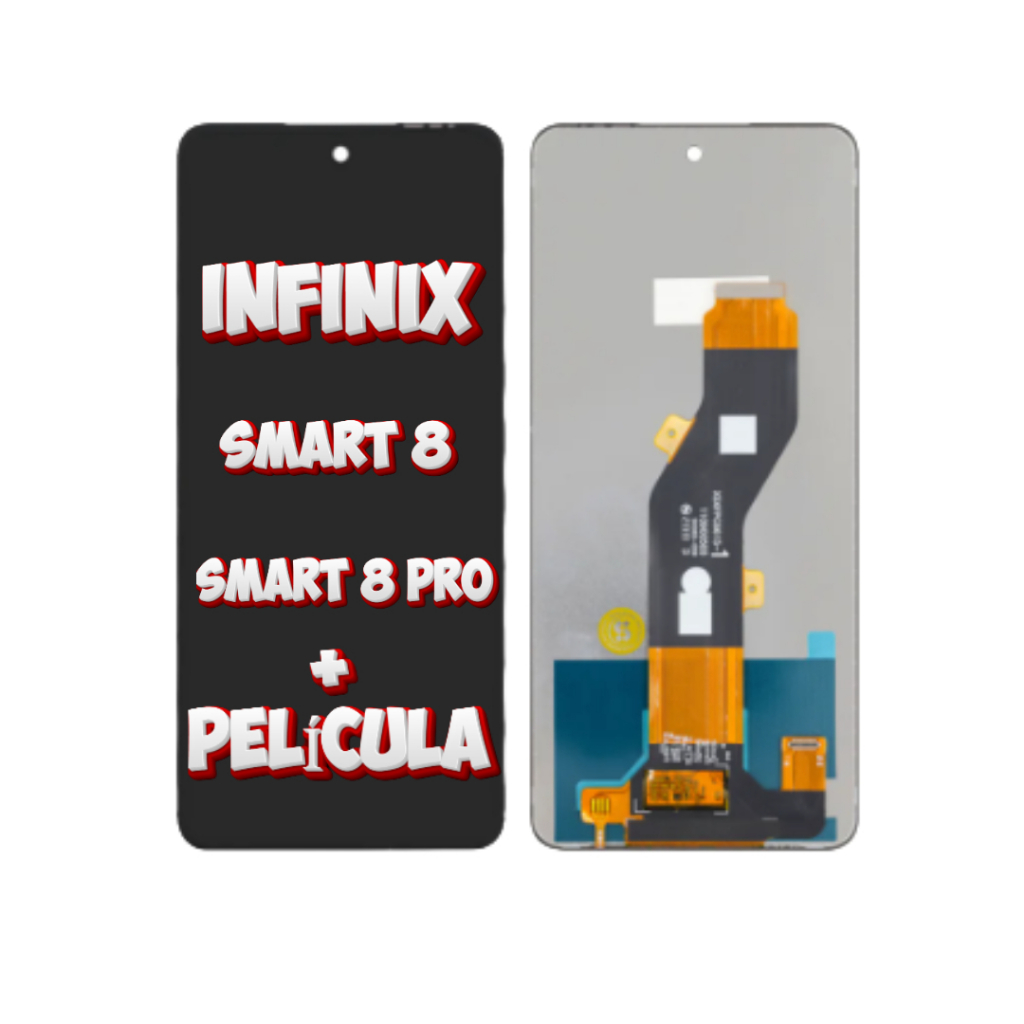 Tela Display LCD Infinix Smart 8 /8 pro x6525 X6525B/hot 40i X6528 ...