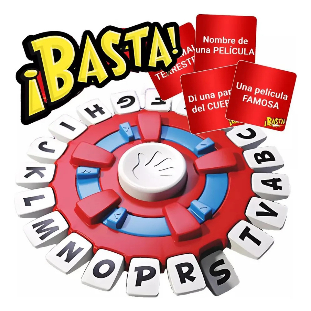 Jogo Basta – Tabuleiro de Palavras Rápidas | Diversão Educativa para ...