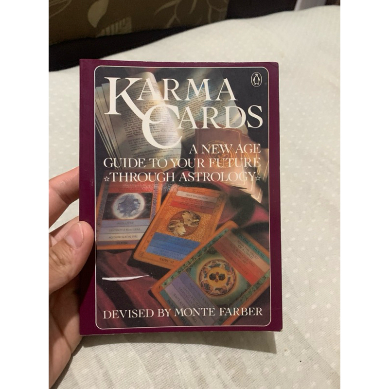 Livro Karma Cards (em inglês) (sem cartas) - Monte Farber | Shopee Brasil