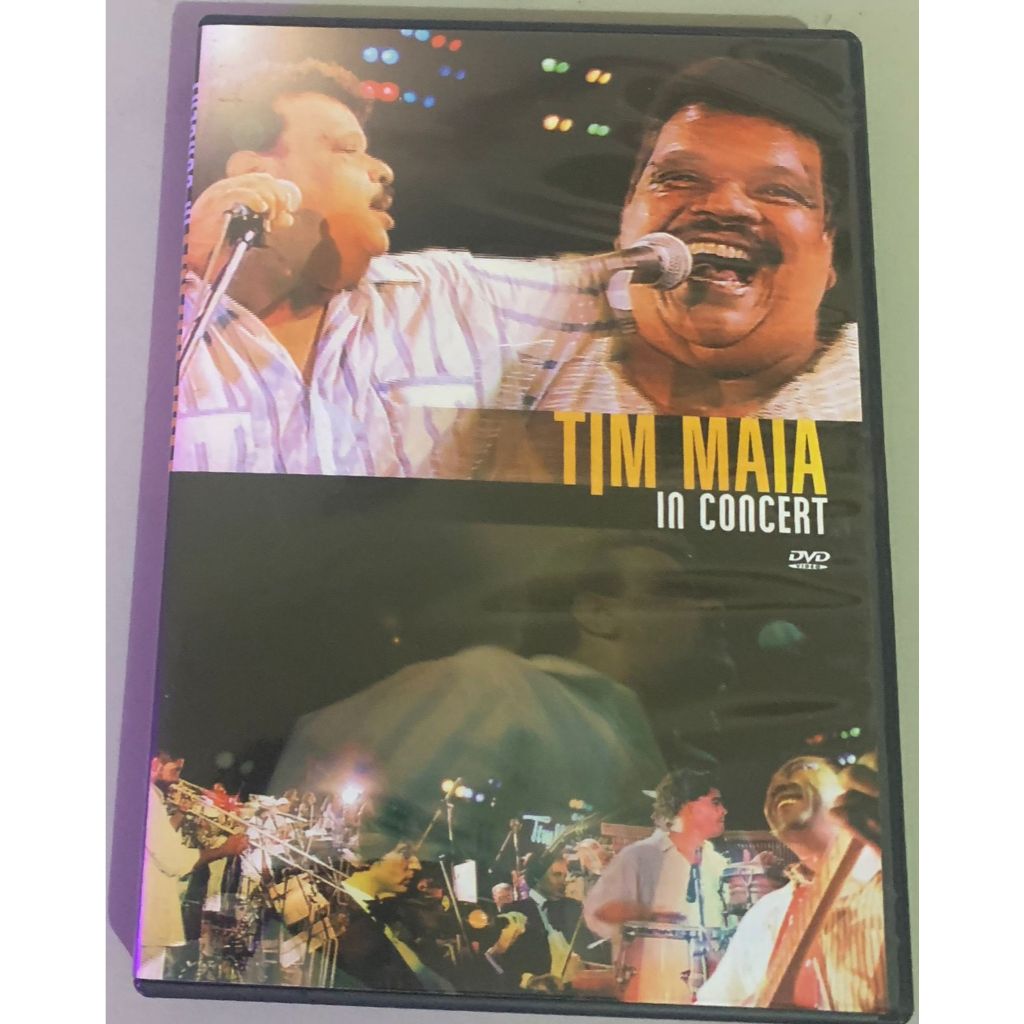 DVD Tim Maia In Concert | Shopee Brasil