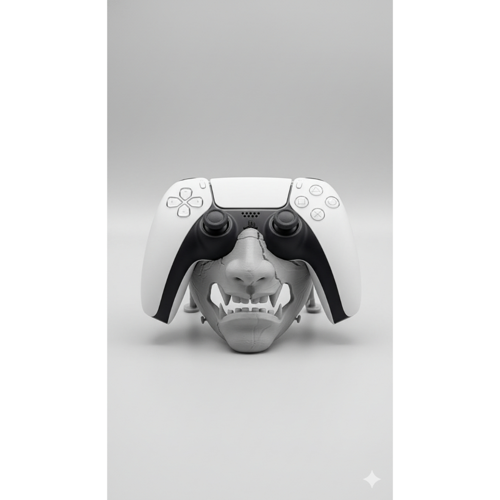 Suporte Ghost of Yotei para Controle PS5 🎮 | Base Decorativa Premium ...