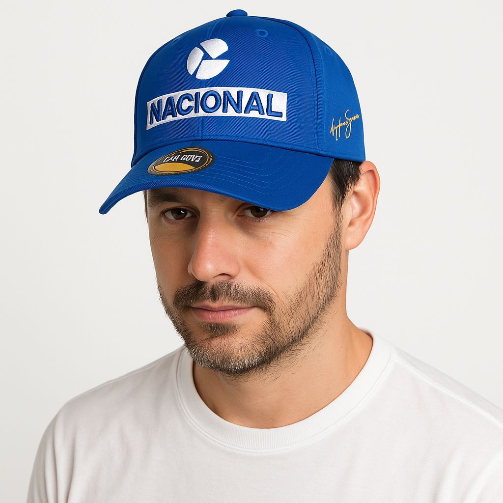 Boné Nacional Bordado Senna Fórmula 1 Original | Shopee Brasil