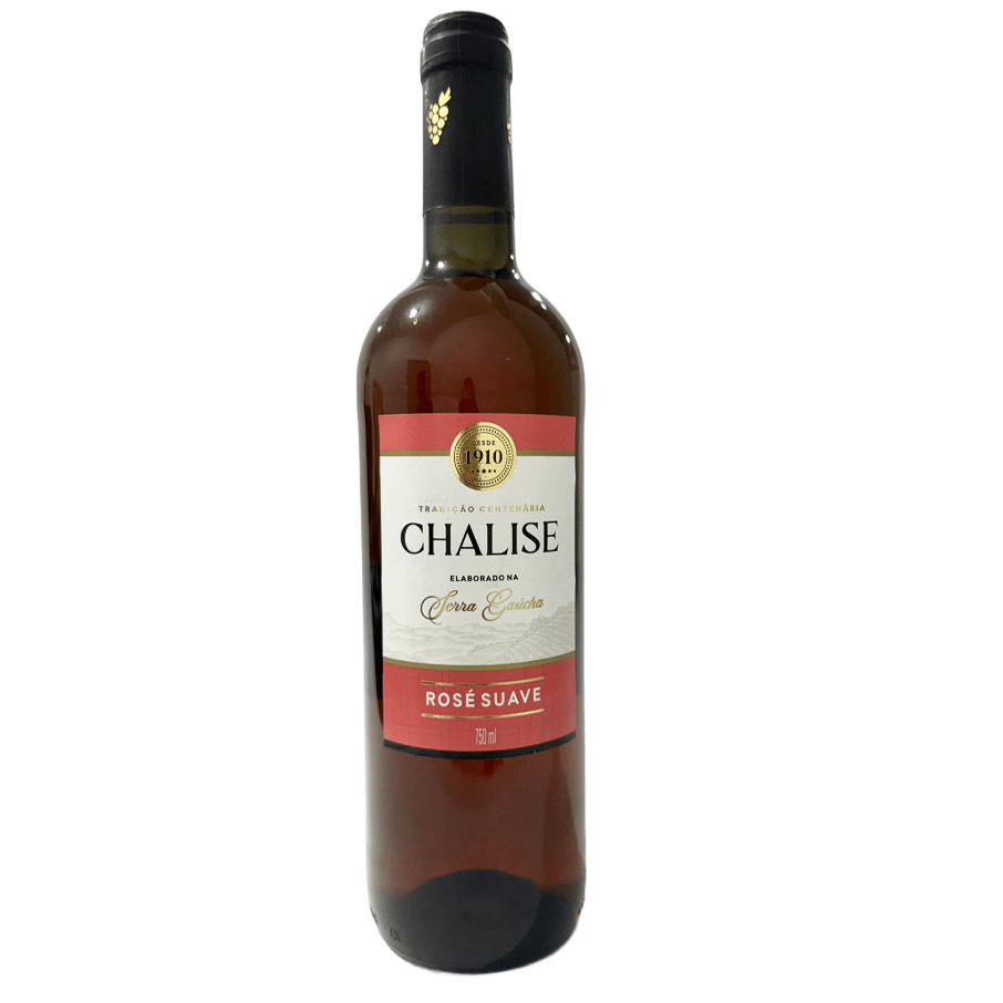 Vinho Nacional Chalise Rosé Suave 750ml | Shopee Brasil