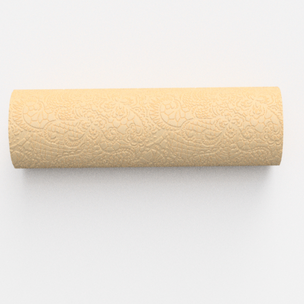 Rolinho de textura renda para pasta americana e artesanato. | Shopee Brasil