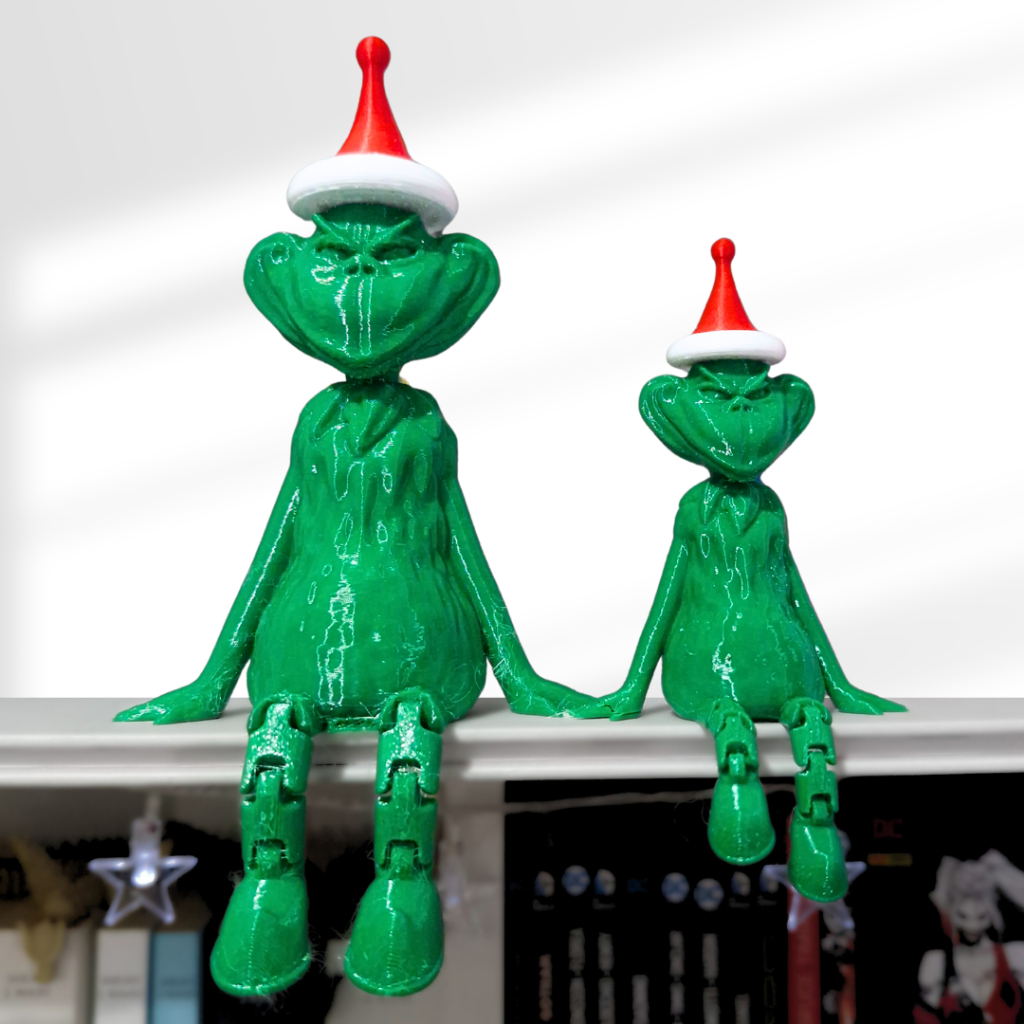 O Grinch Sentado com Gorro - Boneco Natalino Decorativo - Coleção ...