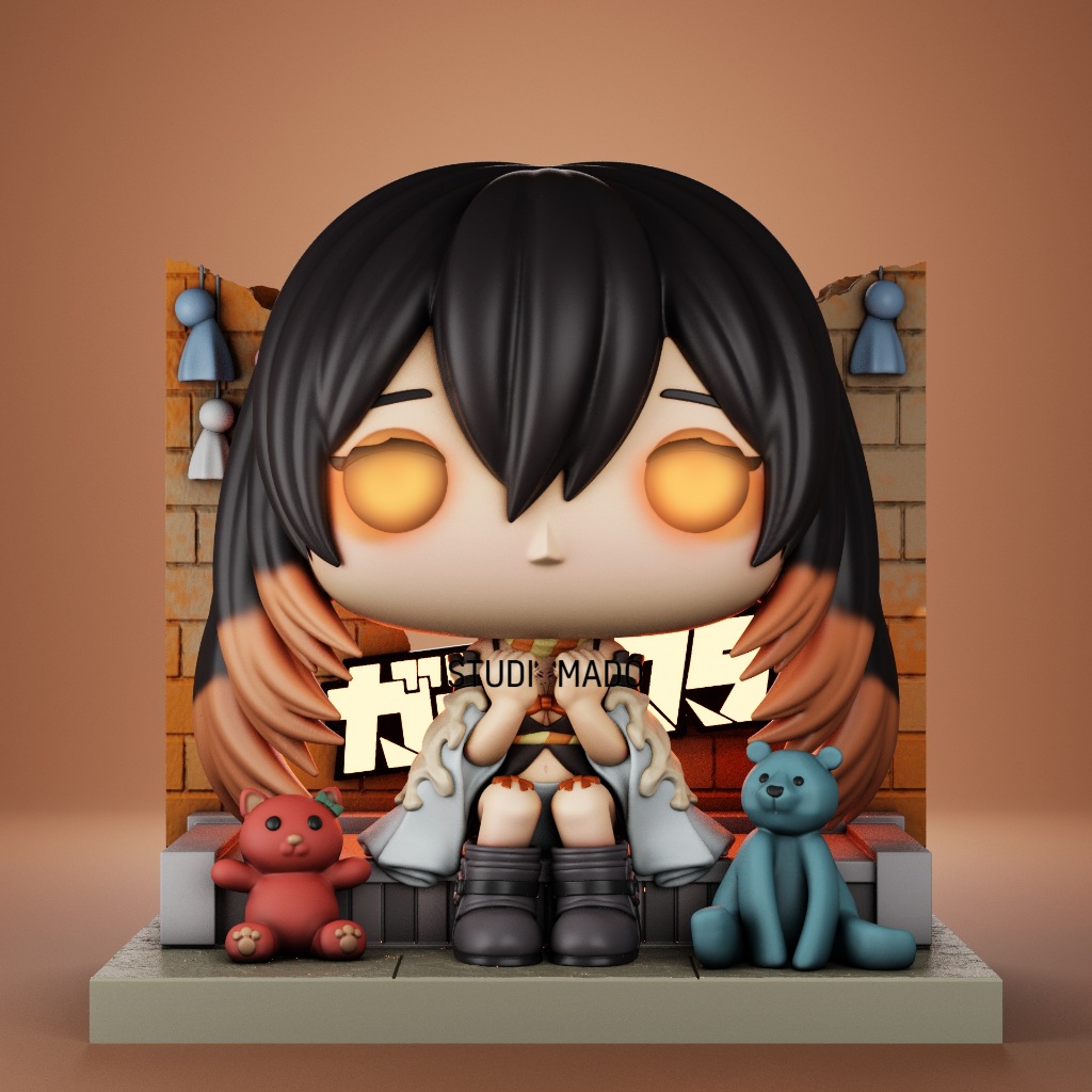 Amo - Gachiakuta | Custom Fūnko Anime Figure Mangá | Shopee Brasil