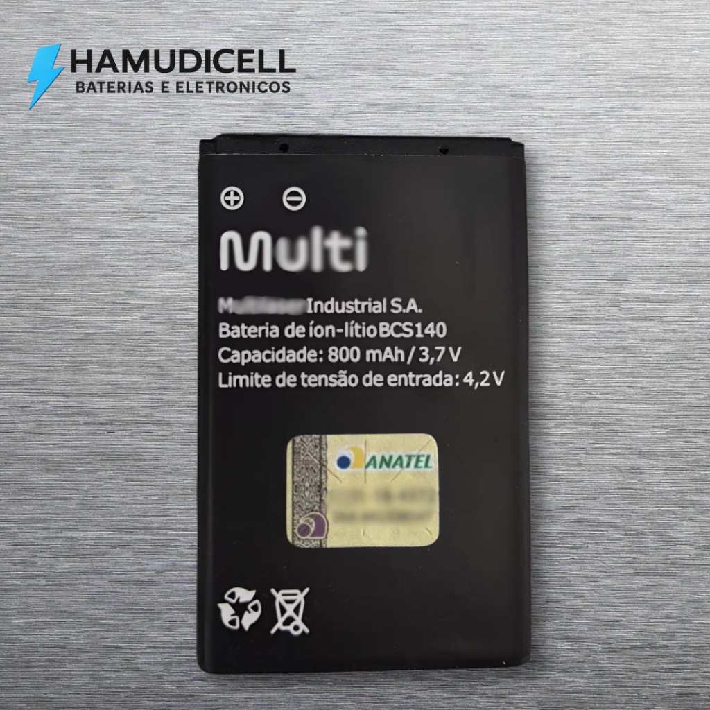 Bat Bcs140 Multilaser P9140 Flip Vita 3g + Garantia + NF + Entrega ...