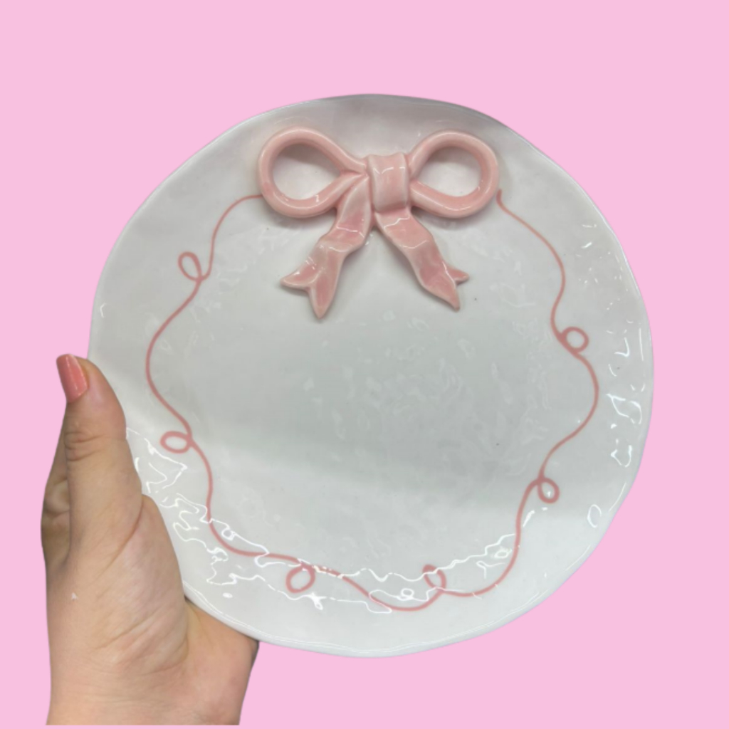 Prato Fofo de Laço | Shopee Brasil
