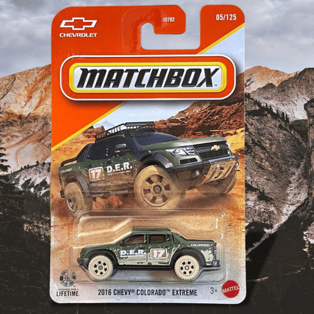 Matchbox Chevy Colorado Extreme 2016, 1:64, Mattel - LOTE A 2026 ...
