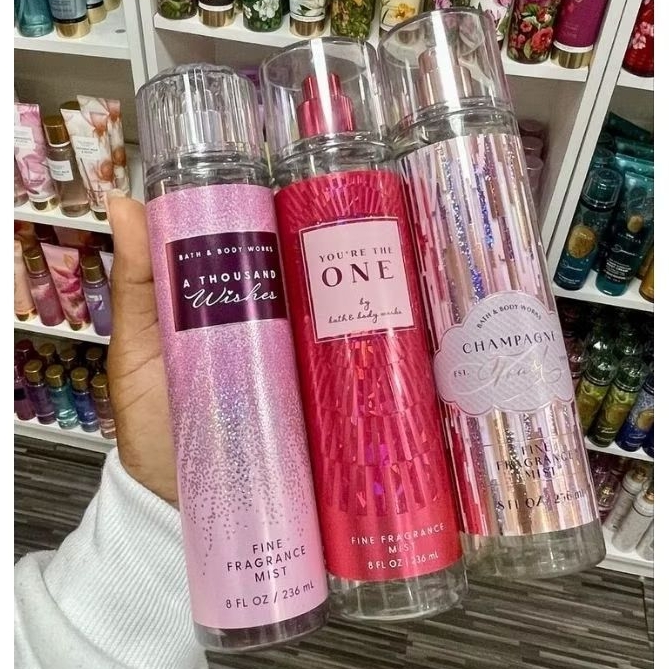 Body Splash Bath Body Works Importado Original Champagne Thousand Pure ...