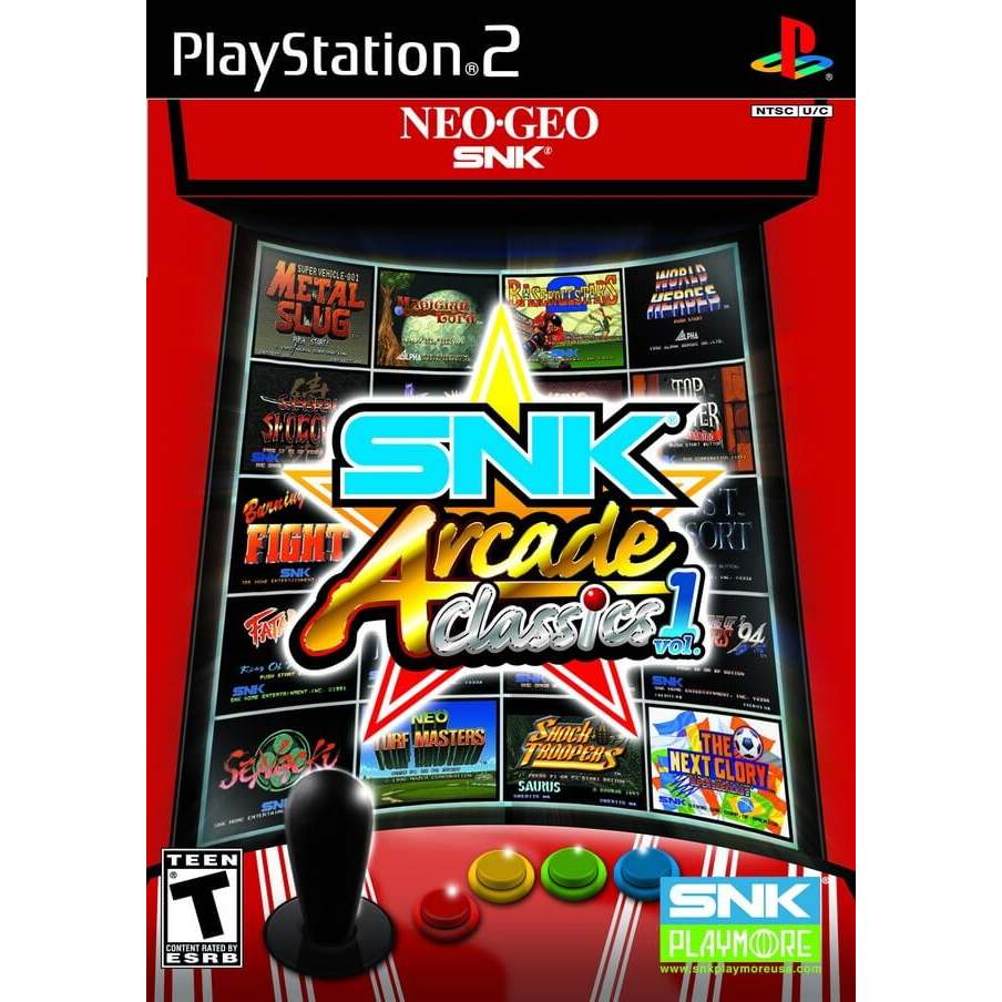 SNK Arcade Classics Vol. 1 ISO PS2 | Shopee Brasil