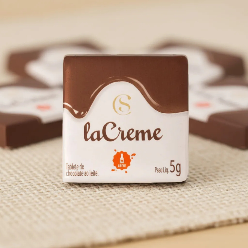 30 Chocolate Cacau Show Mini tablete - La Creme Ao Leite 5 G ...