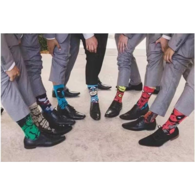 Meias Personalizadas Divertidas Cano Longo ALTA QUALIDADE | Shopee Brasil