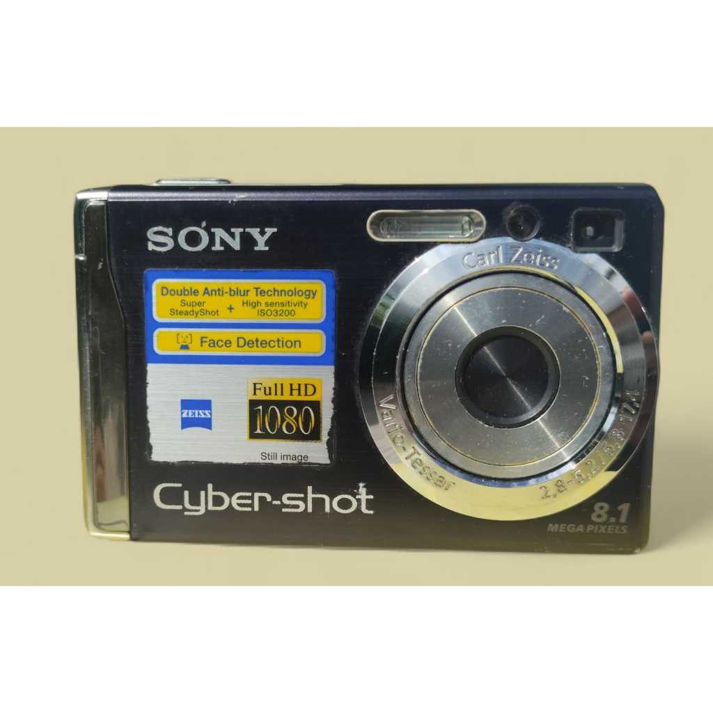 Câmera Digital Sony Cyber-Shot DSC W90 8.1MP C/ 3x de Zoom Óptico Preta ...