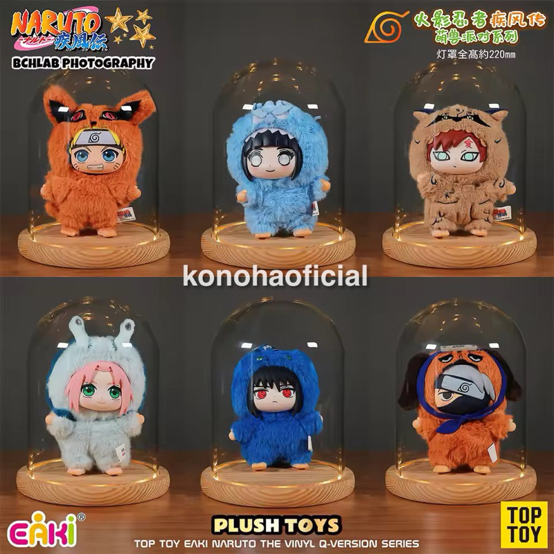 Box 7 Labubu Bonecos Naruto Shippuden Anime Itachi Sasuke Kakashi Gaara ...