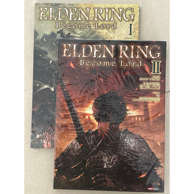 Elden Ring Become Lord Vol 1 e 2 - Panini | Shopee Brasil