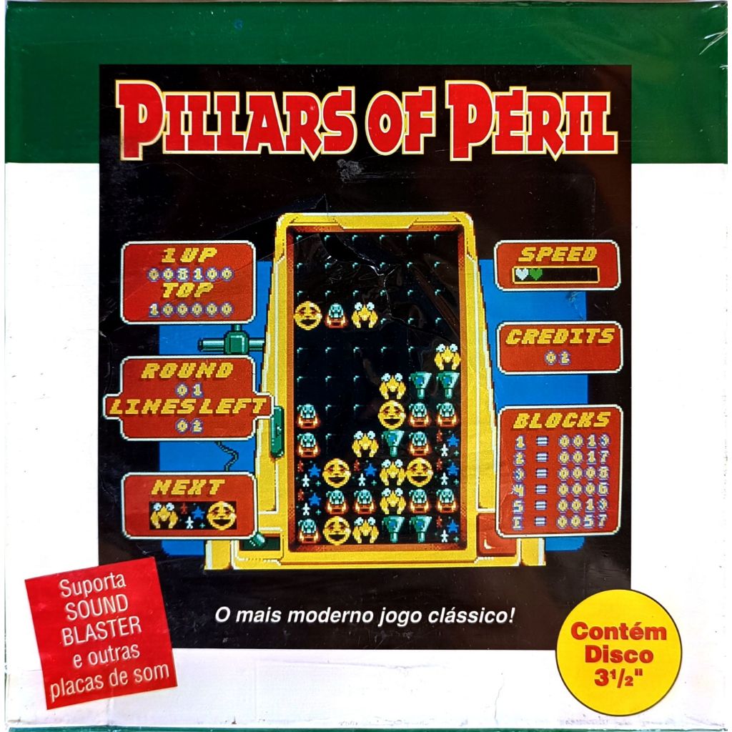 Jogo Disquete Pillars Of Peril Classico Arcade Lacrado K31 | Shopee Brasil