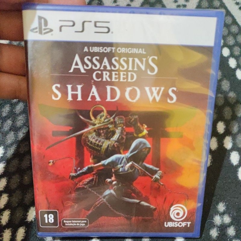 Jogo PS5 lacrado assassins Creed shadows | Shopee Brasil