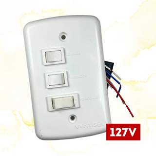 Chave Interruptor 127V Ventilador de Teto Ventisol Fênix / Sunny / Wind ...