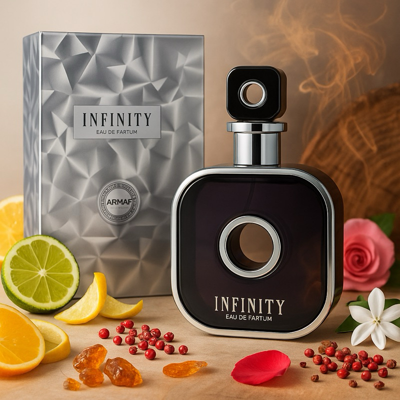 Original| Perfume Armaf Infinity Silver Eau de Parfum Masculino 105ML ...
