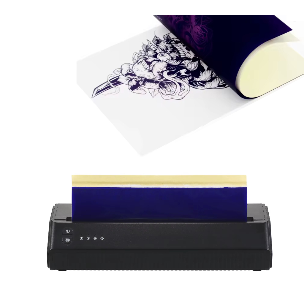 Impressora Termica A4 Tattoo e Documentos Gross Dragon App Profissional ...