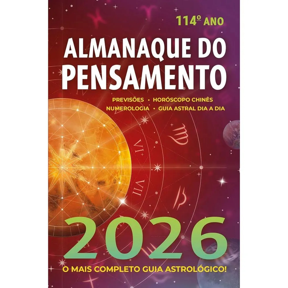 Almanaque Do Pensamento 2026 | Shopee Brasil