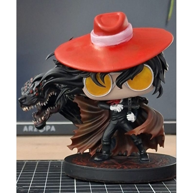 Pop CUSTOM Alucard HELLSING | Shopee Brasil