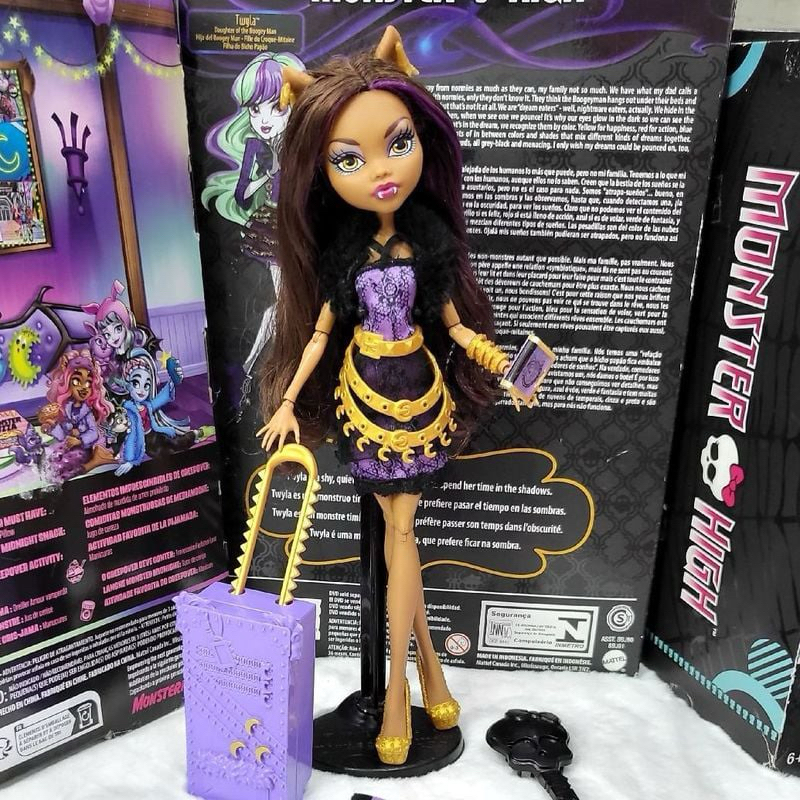Monster High Clawdeen Wolf Scaris: City Of Frights 2012 | Shopee Brasil