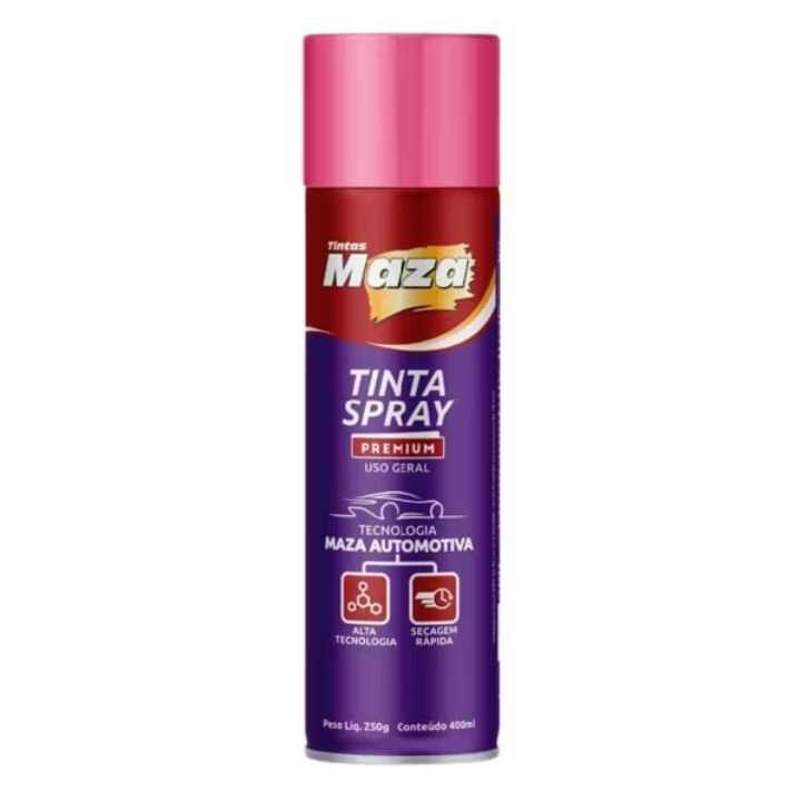 Tinta Spray Premium Uso Geral Maza 400ml - Rosa Star | Shopee Brasil