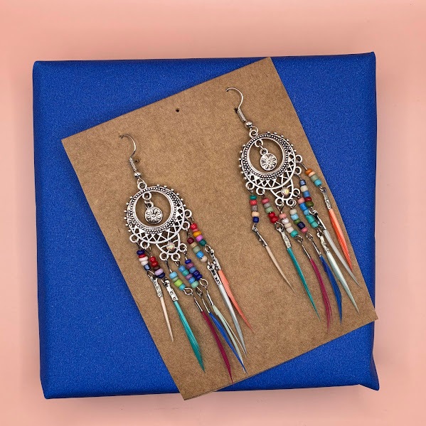 Brincos Estilo Boho Vintage | Modelos Indianos e Étnicos | Acessórios ...