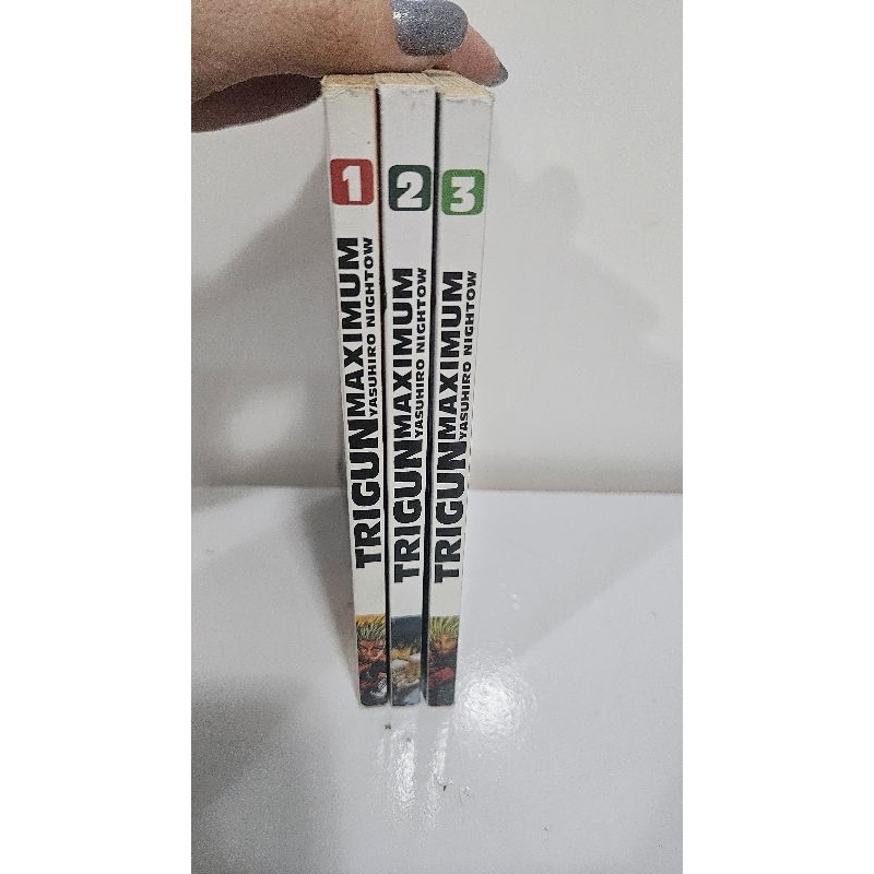 Trigun maximum vols 1,2 e 3 | Shopee Brasil