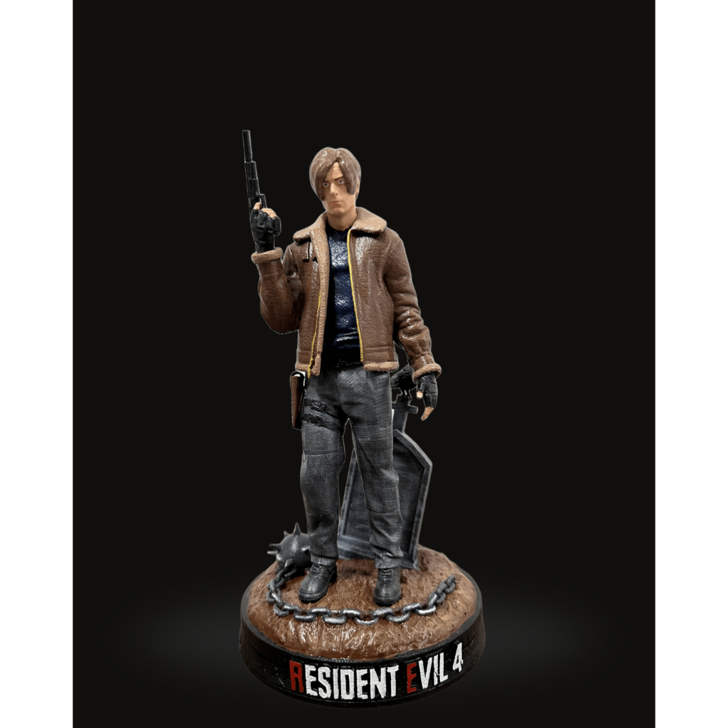 Leon S Kennedy - Resident evil 4 - action figure | Shopee Brasil