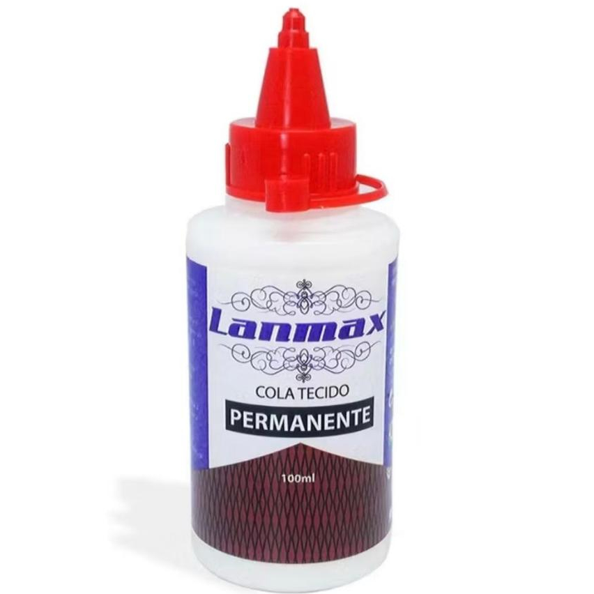 Cola para Tecido Permanente Lanmax 100ml | Shopee Brasil