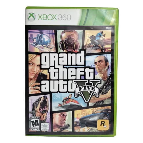 Gta 5 Grand Theft Auto V Xbox 360 Original Mídia Física | Shopee Brasil