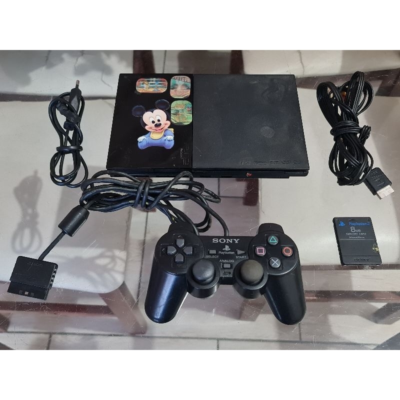 Ps2 Playstation 2 Slim Chip Matrix Funcionando Mas Leitor Fraco ...