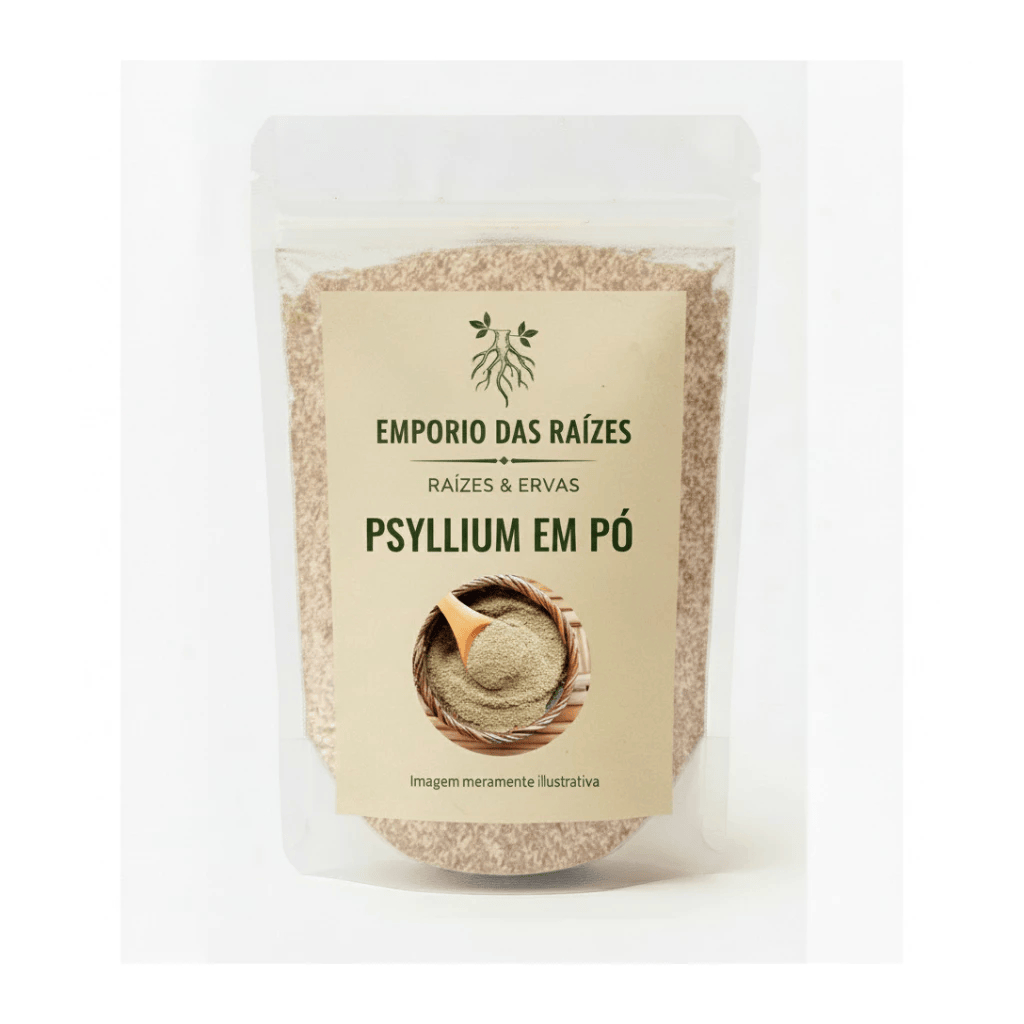 PSYLLIUM EM PÓ 100% NATURAL FIBRAS IMPORTADO 1 KG - Emporio Das Raizes ...